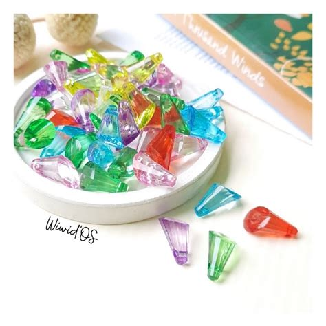 Jual 30 Biji MANIK AKRILIK TAPAL KUDA 8 X10 Mm Shopee Indonesia