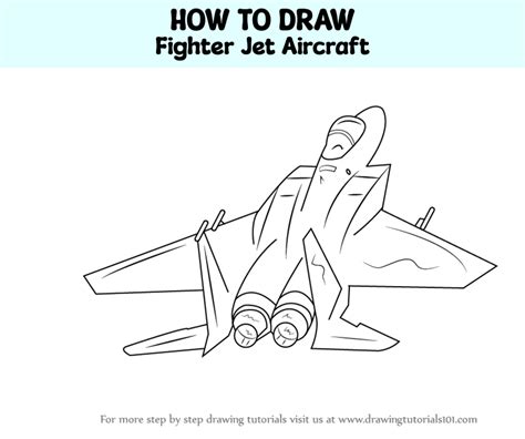 How To Draw A Cool Fighter Jet