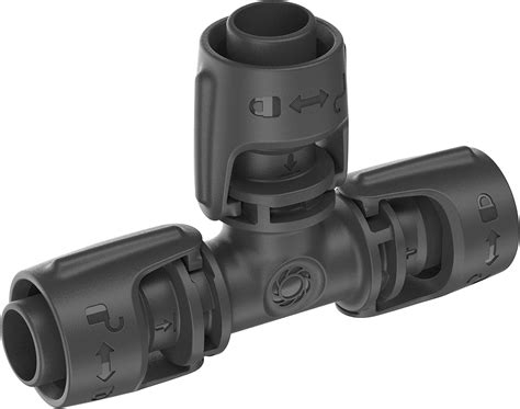 gardena micro drip system t stück 13 mm 1 2 zoll verbindungsstück