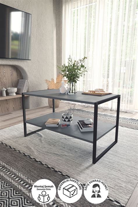 Bofigo Home And Outdoor And You Bofigo 50x90 Metal Orta Sehpa