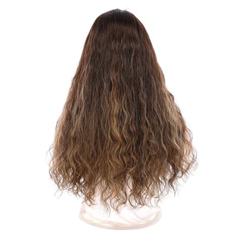 24 Divine Lace Top Brown Balayage Wavy Milano Wigs