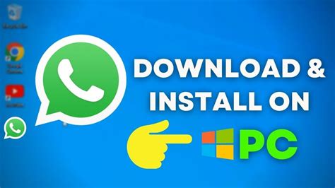 How To Download And Install Whatsapp For Windows 10 Youtube How To