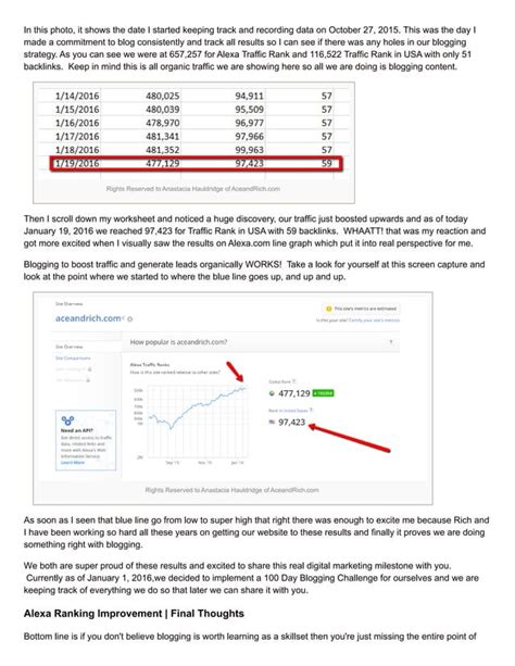 alexa ranking improvement shocking results revealed pdf
