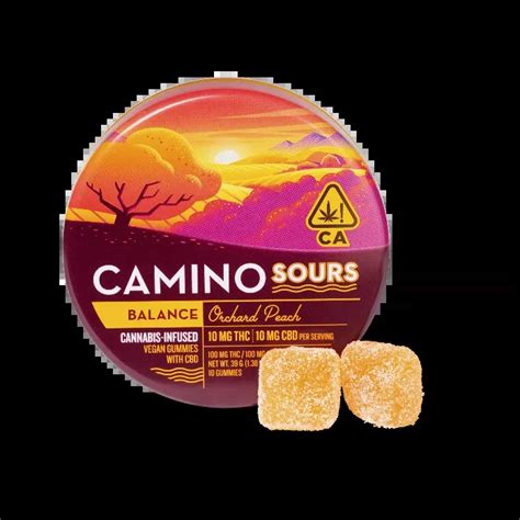 Camino Sours Gummies 10pk Balance 100mg 11 Thccbd