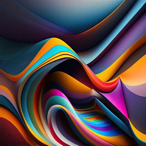 Premium Ai Image Abstract Modern Business Background