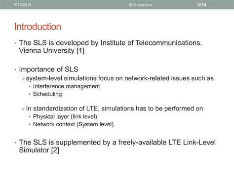 Vienna Sls Overview Pptx