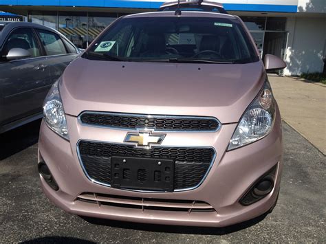 New Techno Pink Chevy Spark Spark Mini Car