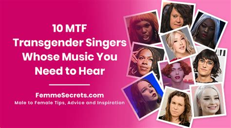 10 Mtf Transgender Singers Whose Music You Need To Hear