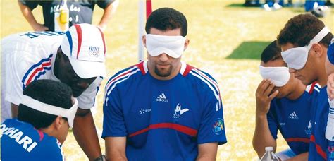 People Hakim Arezki Joueur De Cécifoot Faire Briller La France C