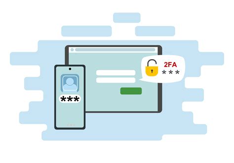 Two Factor Authentication Security 10566899 Vector Art At Vecteezy