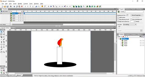 CARA MEMBUAT ANIMASI LILIN