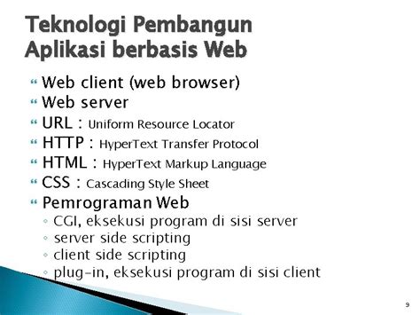 Konsep Pemrograman Internet Konsep Pemrograman Internet Pemrograman Internet