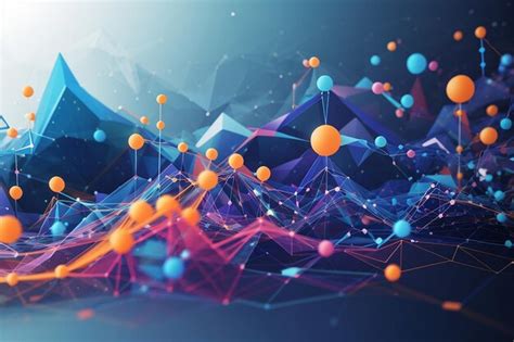 Premium Ai Image Big Data Visualization Social Network Or Business Analytics Representation