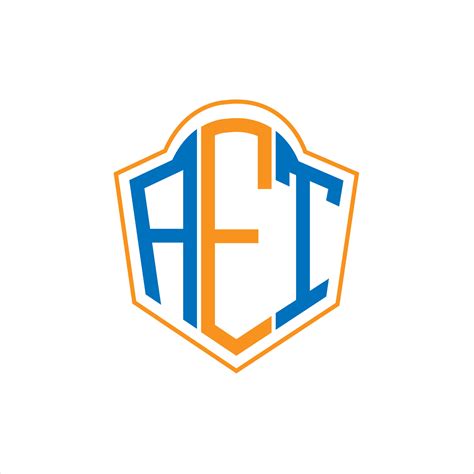 Aet Resumen Monograma Proteger Logo Diseño En Blanco Antecedentes Aet