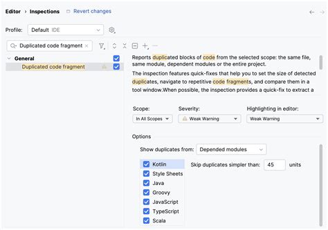 分析重复项 Intellij Idea 文档