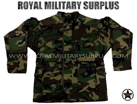 Combat Smock Jacket Paratrooper Us Woodland M81 Pattern