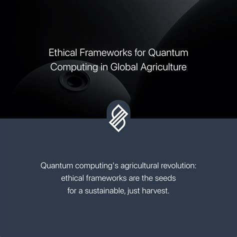 Ethical Frameworks For Quantum Computing In Global Agriculture → Scenario