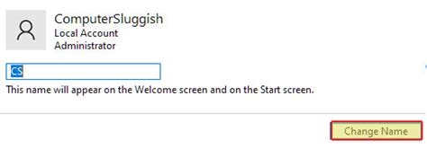How To Rename A Local User Account In Windows 10 ComputerSluggish