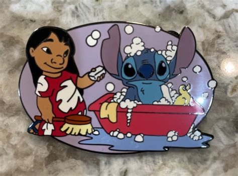 45653 Bath Time Tales Lilo Giving Stitch A Bath Lilo And Stitch