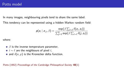 Bayesimages An R Package For Bayesian Image Analysis Ppt