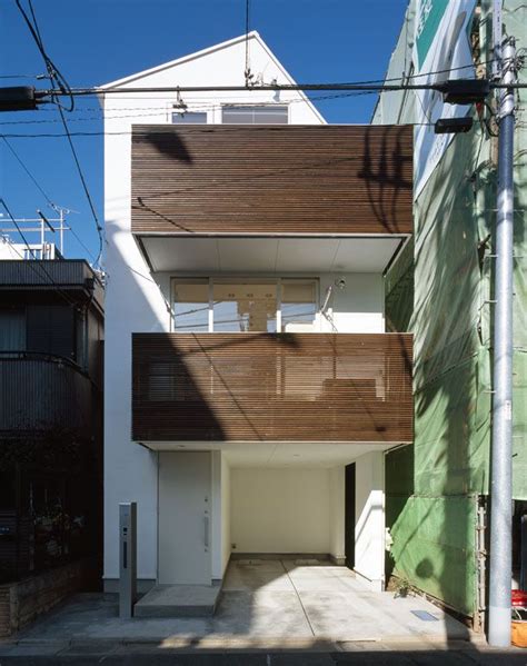 Case 166 ルーバーが特徴の都市型住宅（東京都大田区） ローコスト・低価格住宅 注文住宅なら建築設計事務所 フリーダムアーキテクツデザイン 狭い家 住宅 住宅建築デザイン