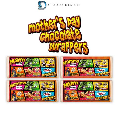 Super Hero Candy Bar Etsy