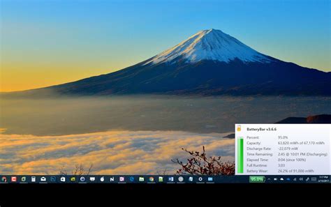 How To Display Battery Percentage In The Taskbar On Windows 10 Pureinfotech