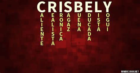 Qué Significa Crisbely