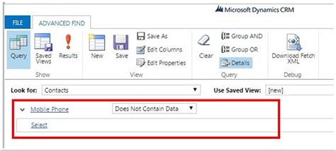Create Query For Notification Mscrm Guru