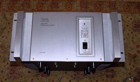 S500 Threshold Stereo Power Amplifier S500 250 Wpc With Optical Bias