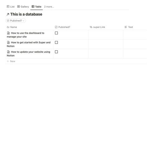 Managing Content In Notion Using Databases
