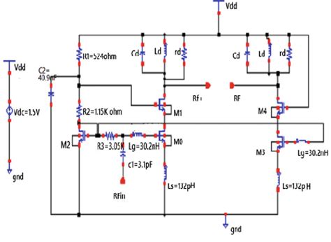 proposed single differential lna download scientific diagram
