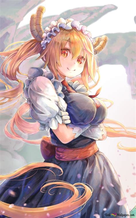 Miss Kobayashi Dragon Maid Tohru 2k Wallpaper Download