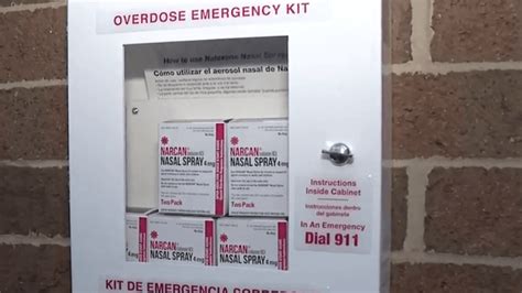 Narcan Distribution Boxes Installed Across St Joseph County