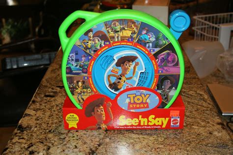 Vintage 1996 Disney Toy Story See N Say Mattel Works In Package