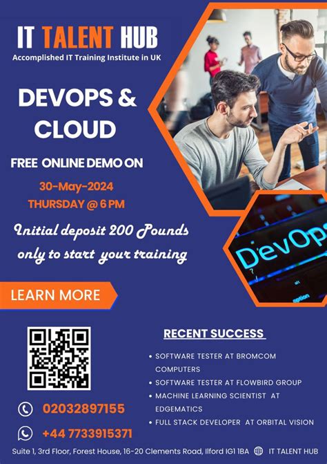It Talent Hub On Linkedin Exciting News For Devops Job Aspirants In The Uk Free Demo On Devops