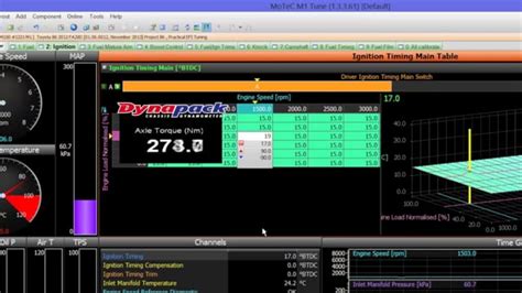 Practical Standalone Tuning Using The Dyno To Tune Steady State Ignition