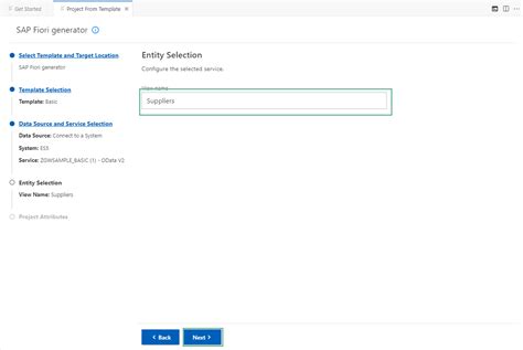 Create An Sap Fiori App Using Sap Business Application Studio Sap Tutorials
