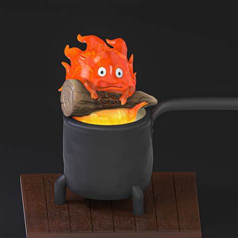 Howls Moving Castle Calcifer