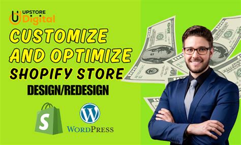 Build Design Redesign Customize And Optimize Shopify Store For Sales By Upstoredigital Fiverr