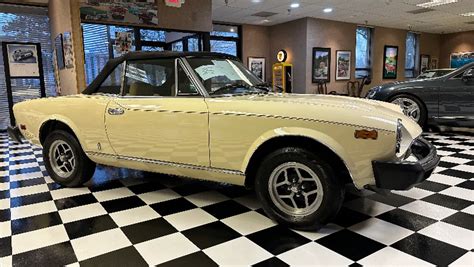 1979 Fiat Spider 2000 Vin 143482 Classiccom