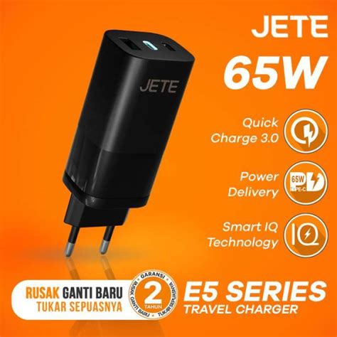 Jual Charger Hp Dan Laptop Fast Charger Watt Quick Jete E Garansi Th Di Seller Wadaan
