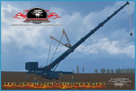 TFSG LIEBHERR LTM 11200 SARENS V2 TFSGROUP MOD FS 15 Forklifts Excavators Mod Download