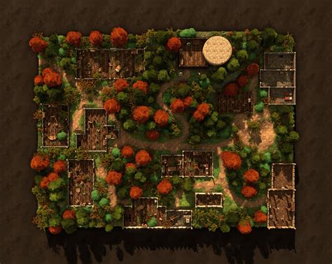 My Replacement Map For Thundertree 60x45 R Dndmaps