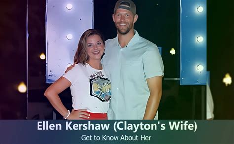 Unveiling Ellen Kershaw The Woman Behind Clayton Kershaws Success