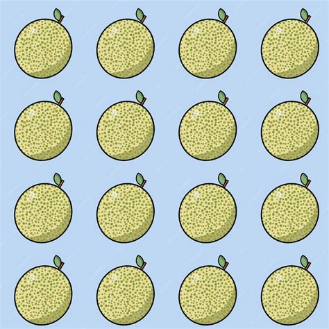 Premium Vector Melon Pattern