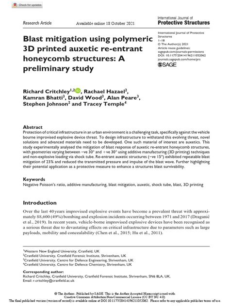 3d Printed Auxetic Lattice Structures Pdf Deformation Engineering