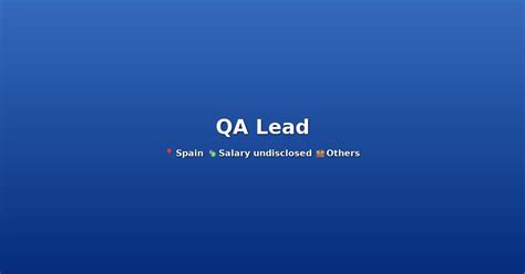 Dailyremote On Linkedin Qa Lead At Idoven