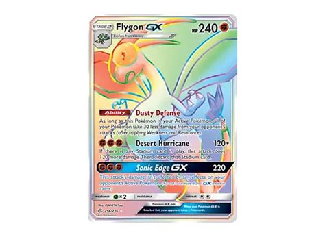 Flygon Gx Rr 256236 Sun And Moon Cosmic Eclipse Snkrdunk