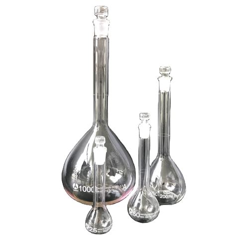 Chemical Borosilicate Glass 5ml 50ml 200ml 500ml Measuring Flask